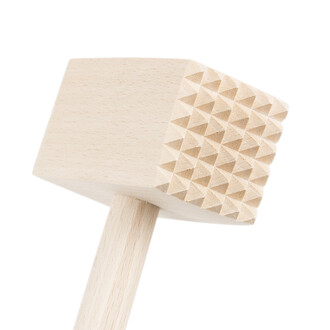 Holz Fleischplattierer als Schnitzelhammer, 2,38